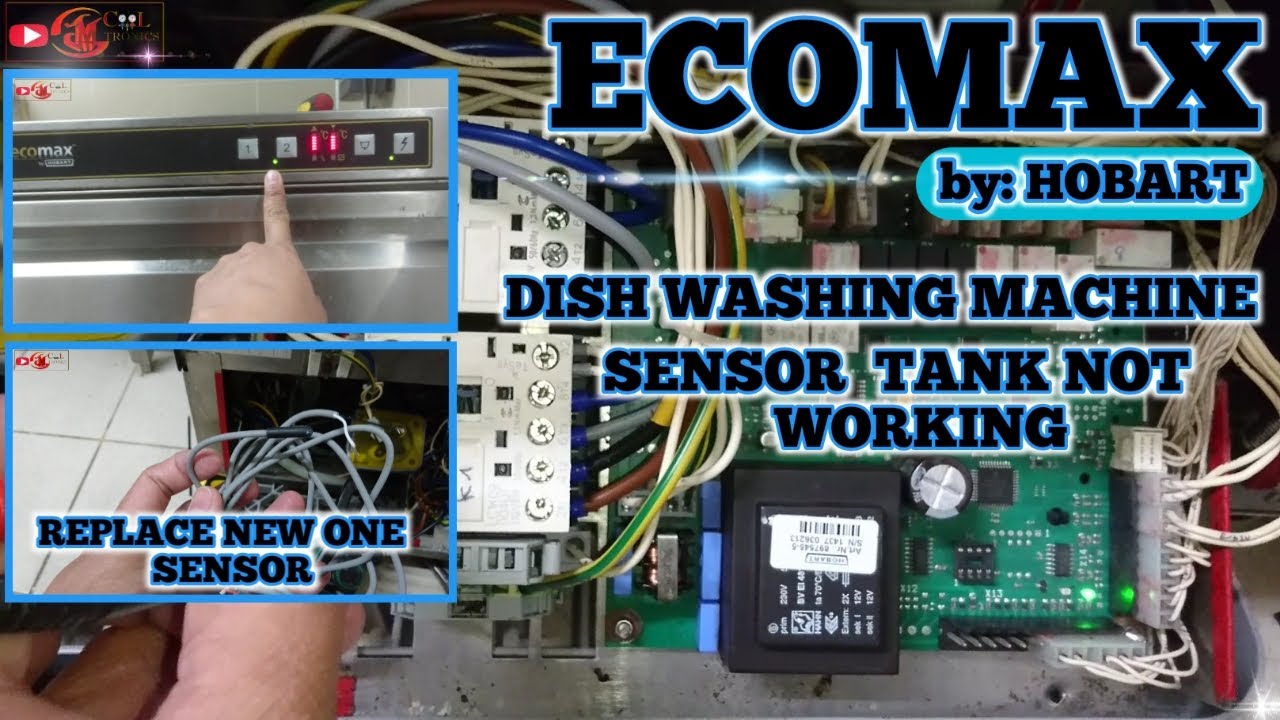 Ecomax Dish washing machine repair - YouTube