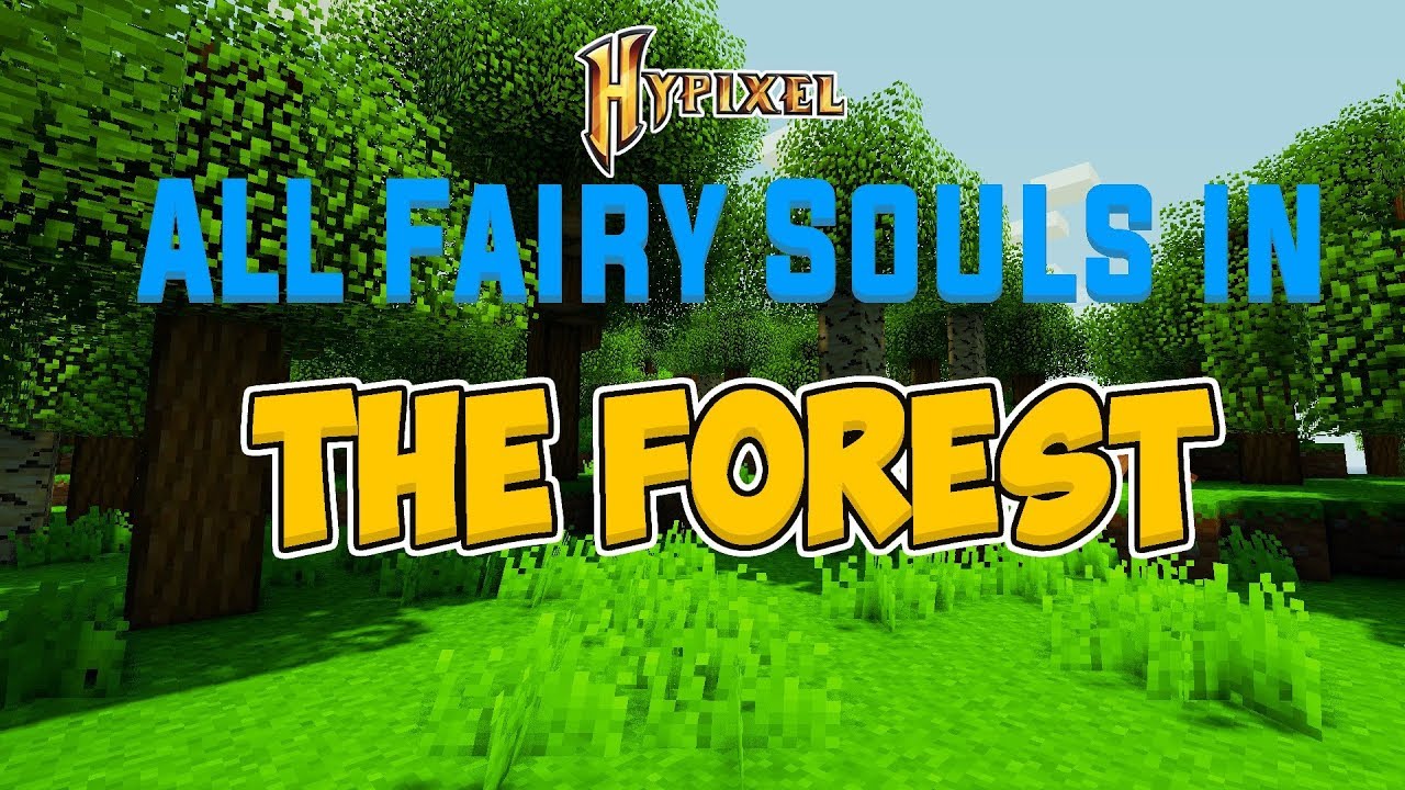 ALL 10 Fairy Souls in the Forest (Hypixel Skyblock) - YouTube