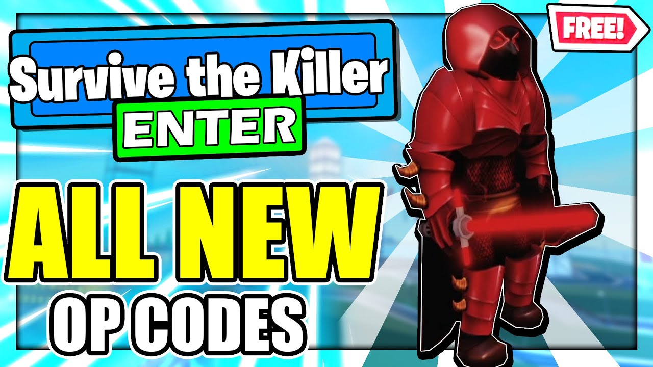 Survive the Killer CODES *NEW KNIFES* ALL 6 NEW SECRET ROBLOX Survive ...