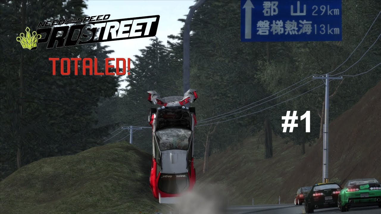 Need for Speed: ProStreet - CRASHES compilation #1 (2020) - YouTube