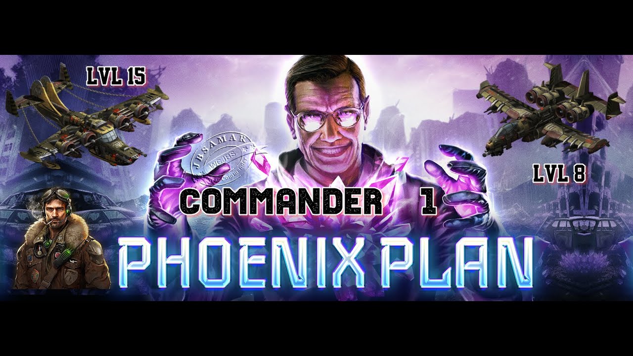 War Commander : Phoenix Plan : Commander 1 (Albert Ross lvl 15 & 6 War ...