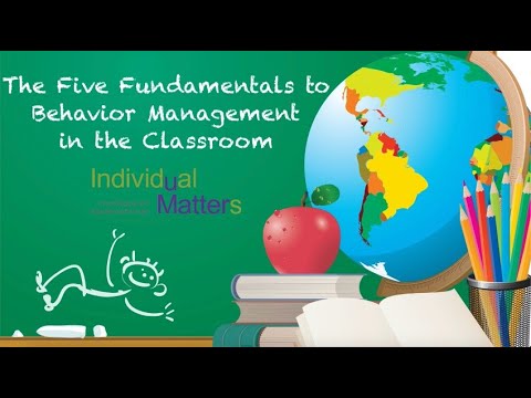 Five Fundamentals to Behavior Management in the Classroom - YouTube