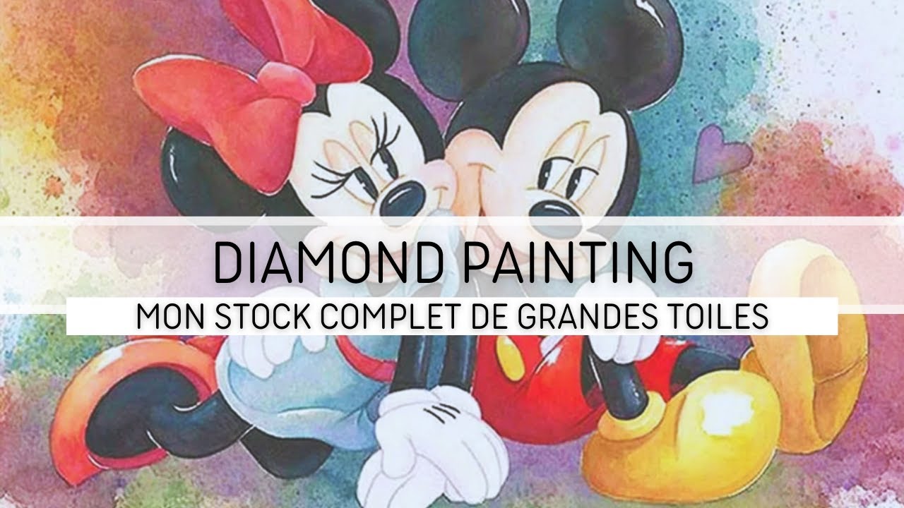 Mon stock complet de grandes toiles de DP - YouTube
