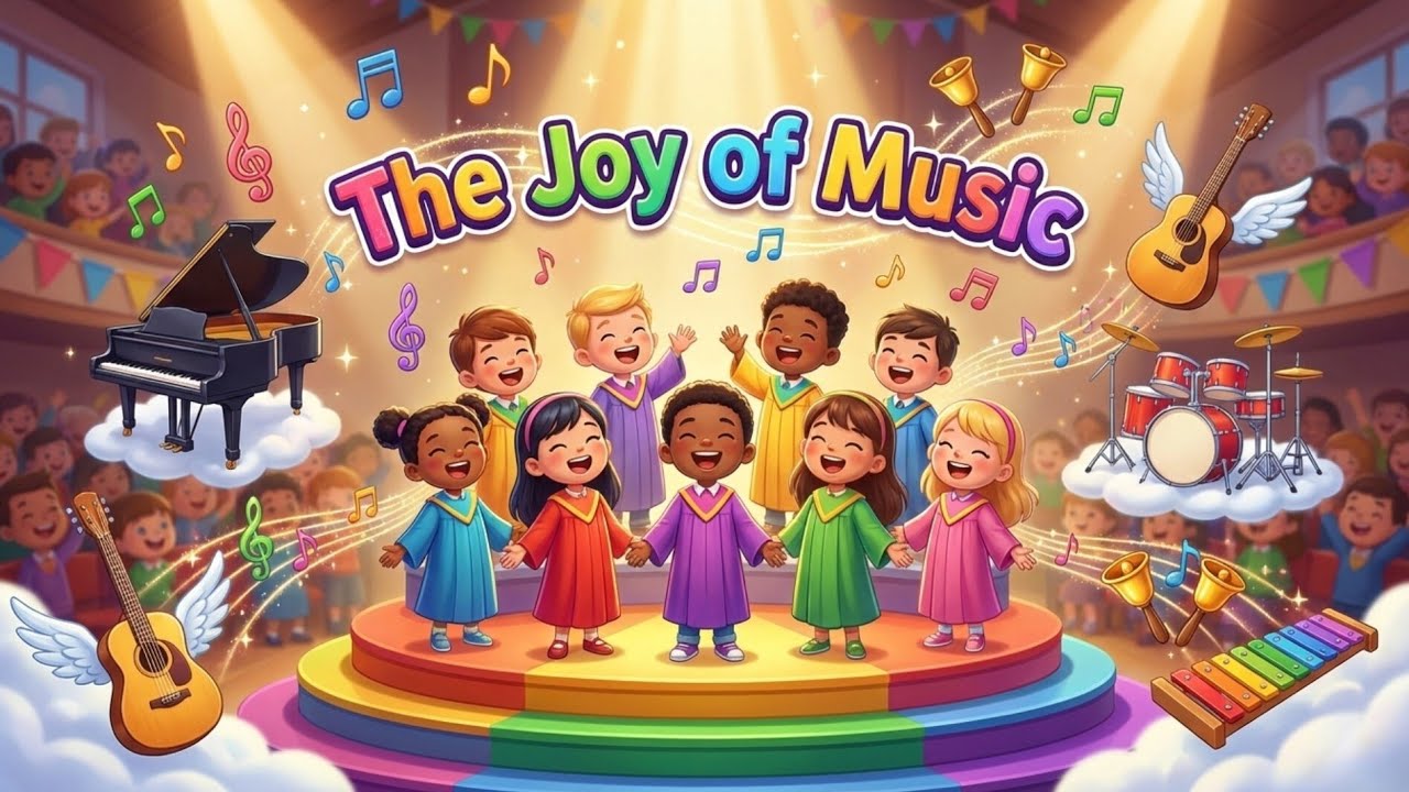 The Joy of Music | Kids Choir Song | Children Singing Competition Song ...