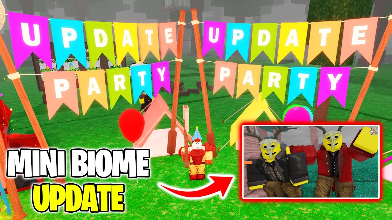 99 Nights in the Forest Update Party 2026 | New Mini Biome Update - YouTube