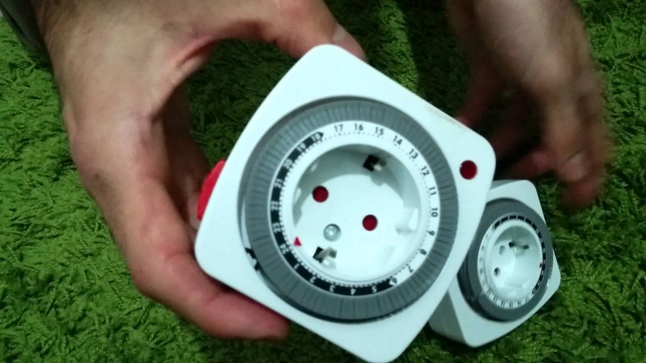 Como usar dos temporizadores analógicos juntos - YouTube