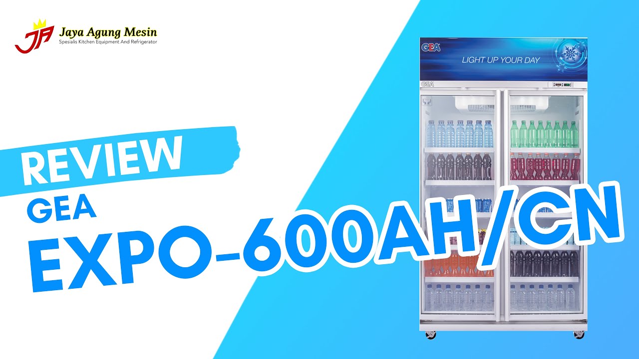 Display Cooler GEA EXPO-600AH/CN | Review - YouTube