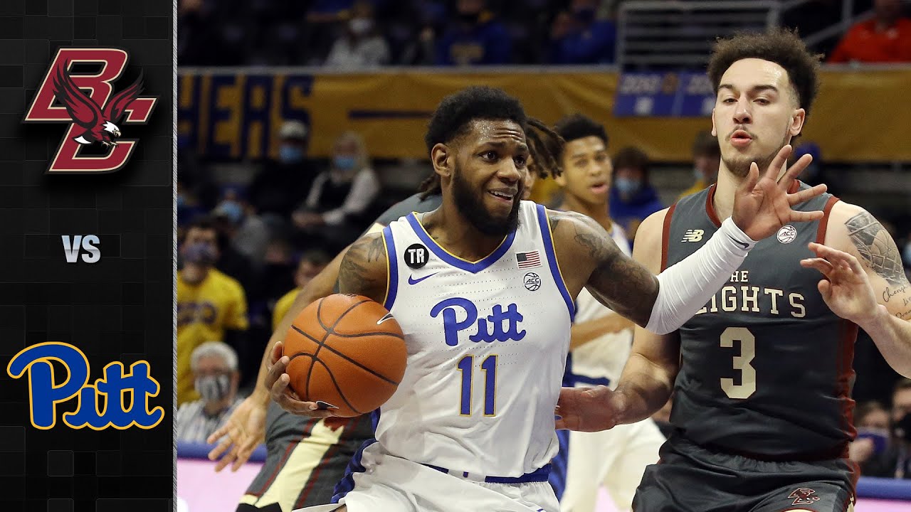 Boston College vs. Pittsburgh Men's Basketball Highlights (2021-22 ...