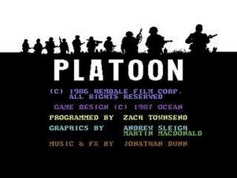 Platoon Title Screen - Commodore 64 - YouTube