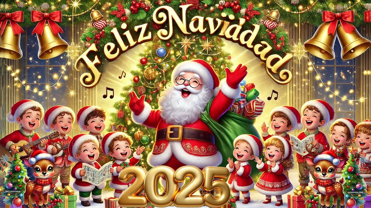 Feliz Navidad Canciones 2025 🎅 Música De Navidad 2025🎅 Mix Mejores ...