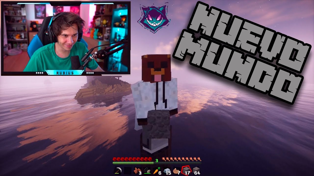 RUBIUS MINECRAFT || VIAJE A UN NUEVO MUNDO || CAPÍTULO 13 || DIRECTO ...