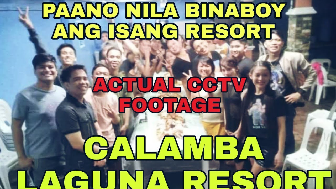 Calamba Laguna resort cctv footage || Calamba Laguna resort trending ...