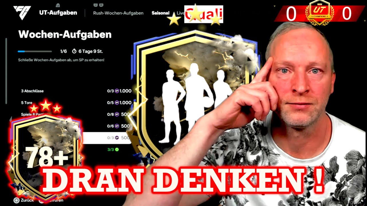 EA FC 25 10x78+, ZIELE ERINNERUNG, QUALI GAMEPLAY,PATCH TESTEN ! - YouTube