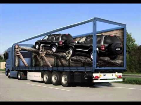 Deutschland German Transport Trucks - Skillfully Painted.wmv - YouTube