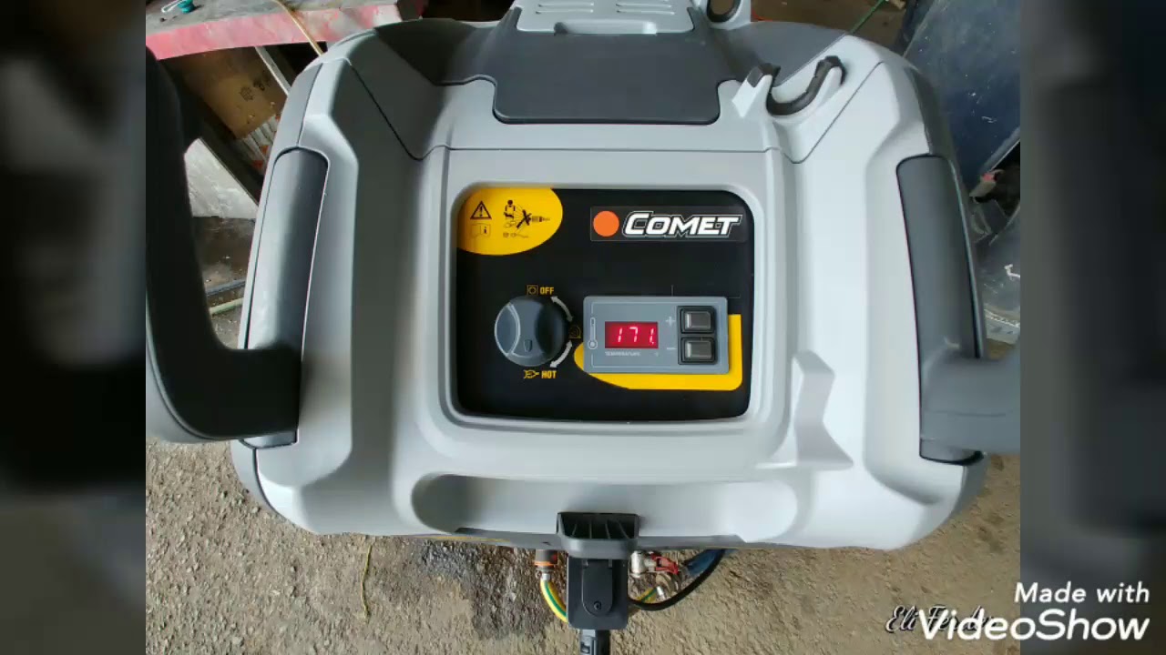 The cleaning power of steam. Comet - YouTube