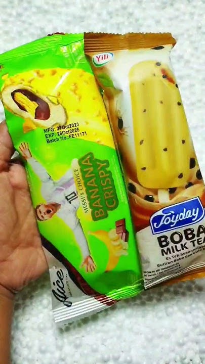 Mencari dan menemukan jajanan es krim banana dan boba di dalam kardus #huntingjajan #jajan #fypシ ...