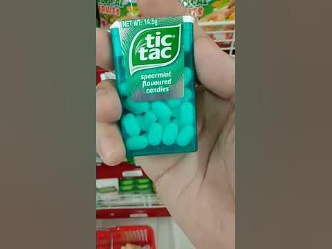 TIC TAC SPEARMINT FLAVOURED CANDIES | ASMR | MOST SATISFYING SOUNDS # ...