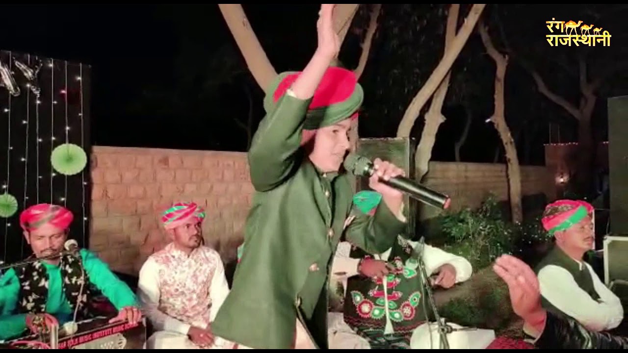 Thanu Khan Super Hit Performance | Rajasthani Singer | Rang Rajasthani ...