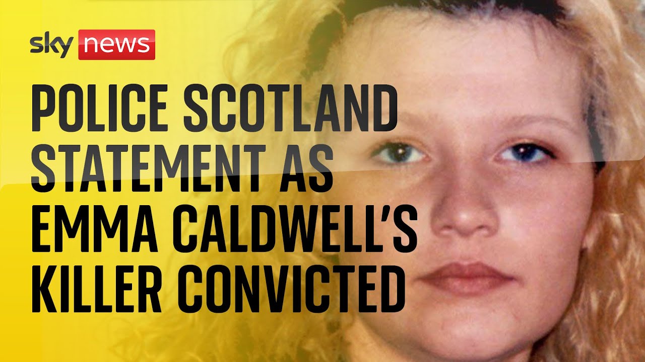 Police Scotland deliver statement as Emma Caldwell's murder suspect is ...