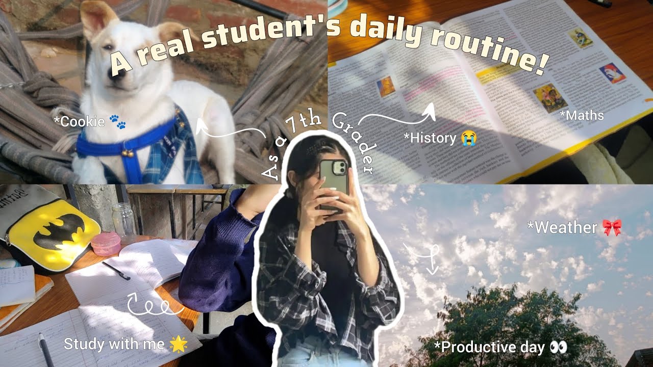 A day in my life as a 7th Grader🤌🏻 + My vegetable farm tour 🌼 | Cloudy ...