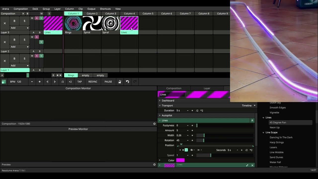 RESOLUME ARENA - WS2811 stripled with H807SA led controller - full tutorial - YouTube