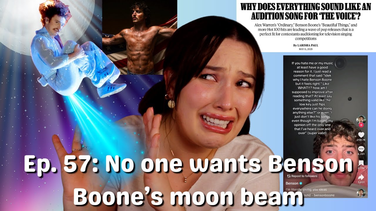 The Girls Club | No one wants Benson Boone’s moon beam - YouTube