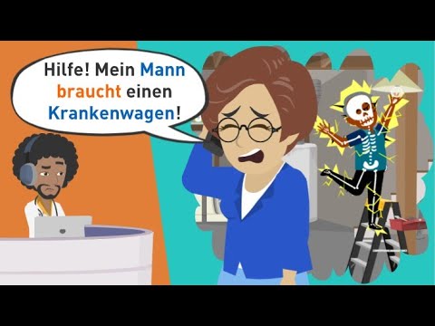 Almanca Öğrenin | Yardım! Kocam bir kaza geçirdi! Bir ambulans gönderin! | Kelime Bilgisi