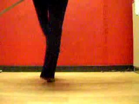 irish shuffle hop step - YouTube