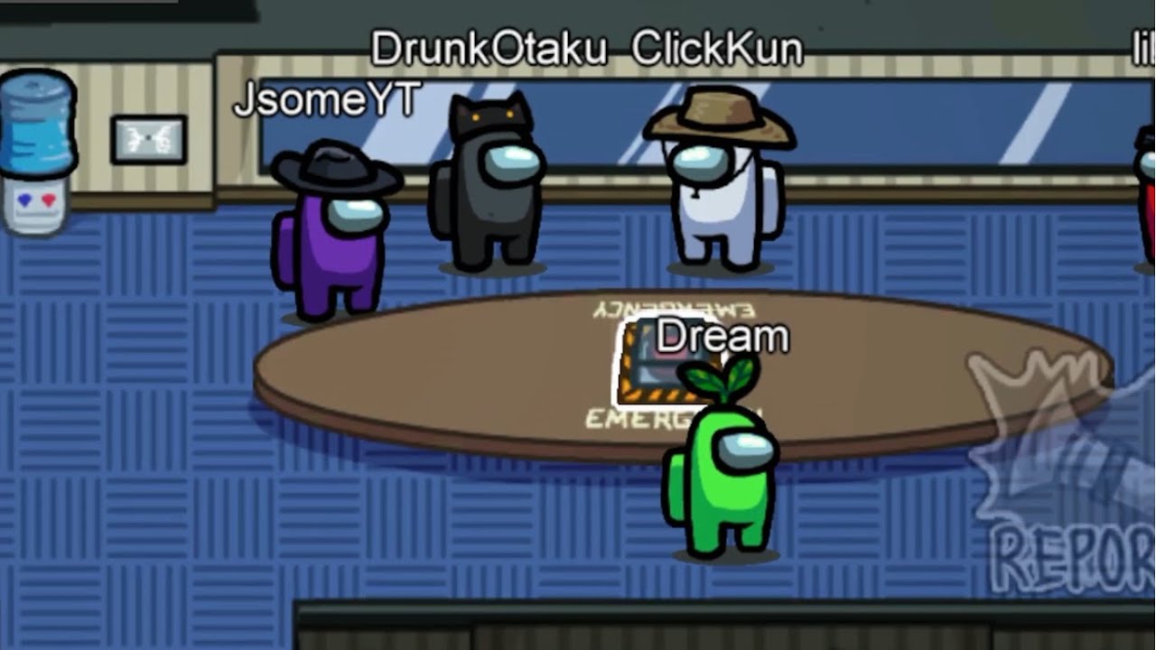 I PLAYED AMONG US WITH DREAM!! 😱 - YouTube