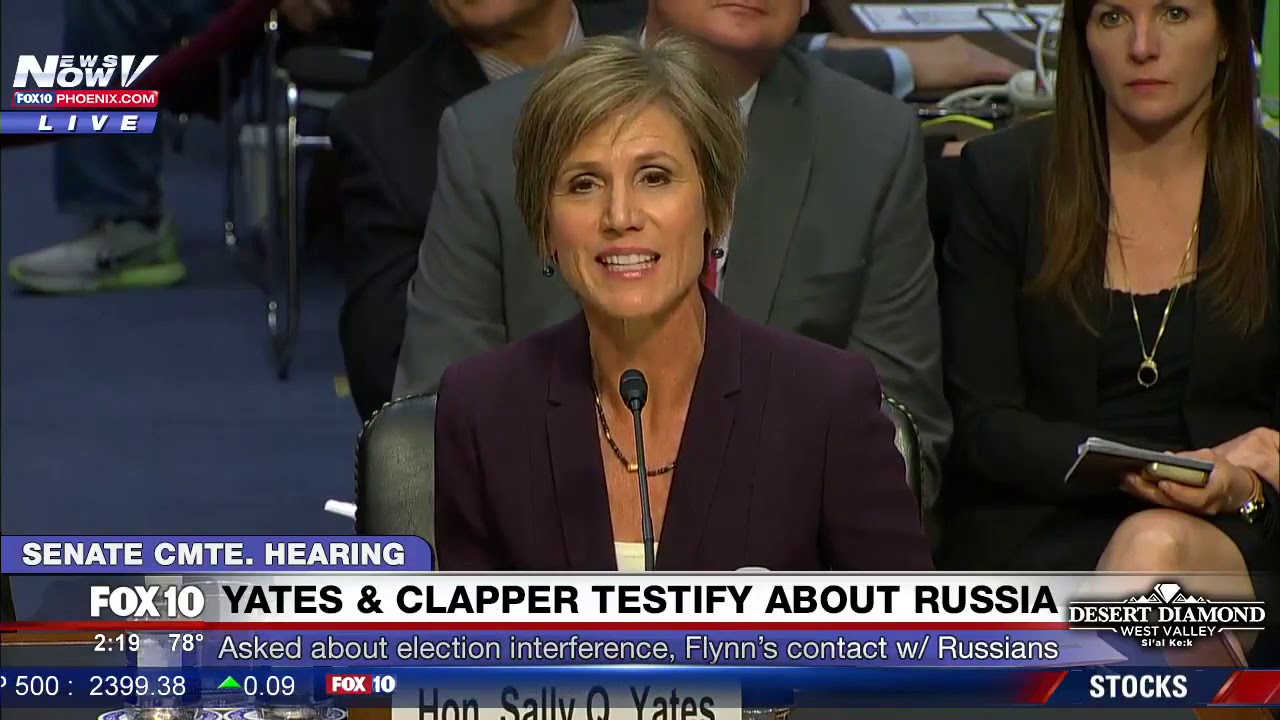 Sally Yates & James Clapper on "Unmasking" - YouTube