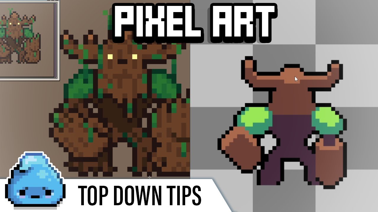 Pixel Art Top Down Tips - YouTube