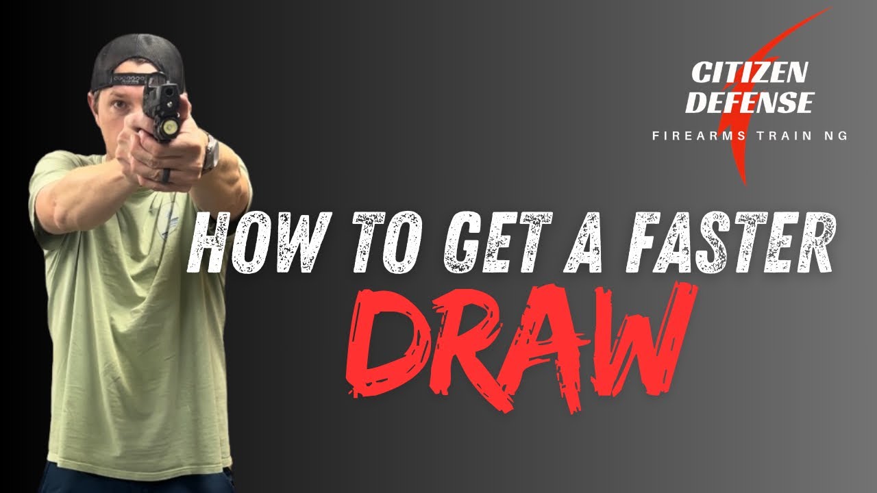 How to get a faster draw. - YouTube