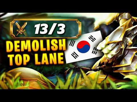 THIS ANNOYING TOP LANER COULDN'T HANDLE MASTER YI
