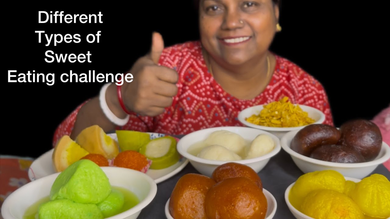 Different type of sweet eating challenge@YouTubeViewers @YouTube # ...