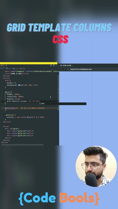 How to create gird columns animation in CSS #css #grid #column #shorts - YouTube
