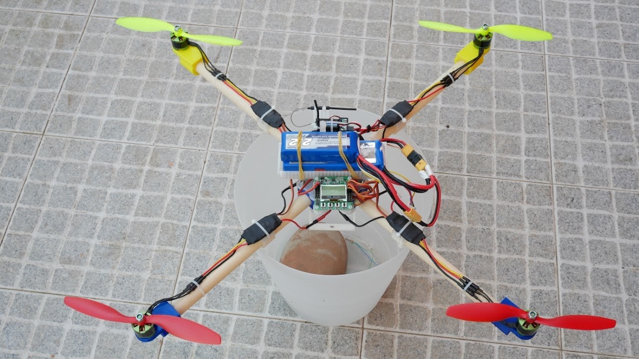DIY 3D printed modular multi-rotor frame with camera mount - very low ...