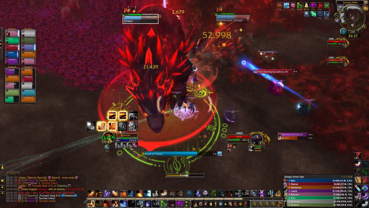 Mythic Ursoc - Fire Mage Sigil - YouTube