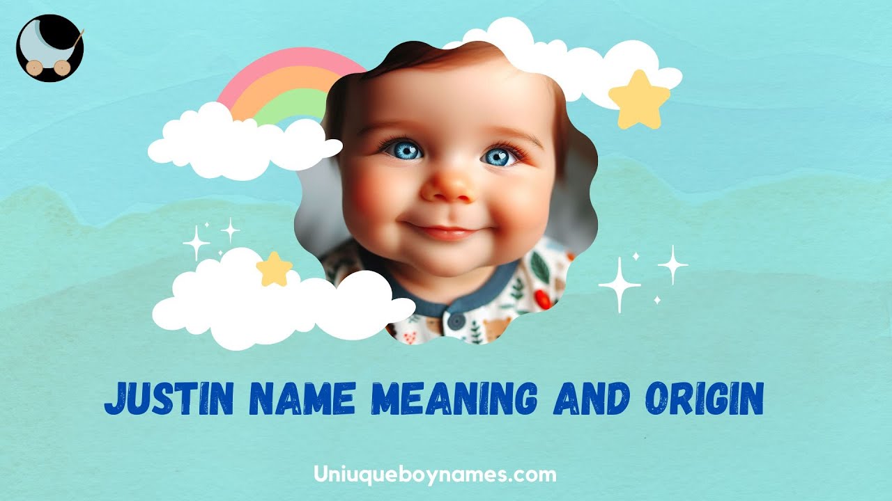Justin name meaning and origin - YouTube