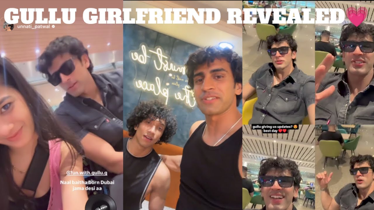 GULLU Girlfriend Revealed In MUMBAI😍 || ELVISH YADAV WITH GULLU IN ...