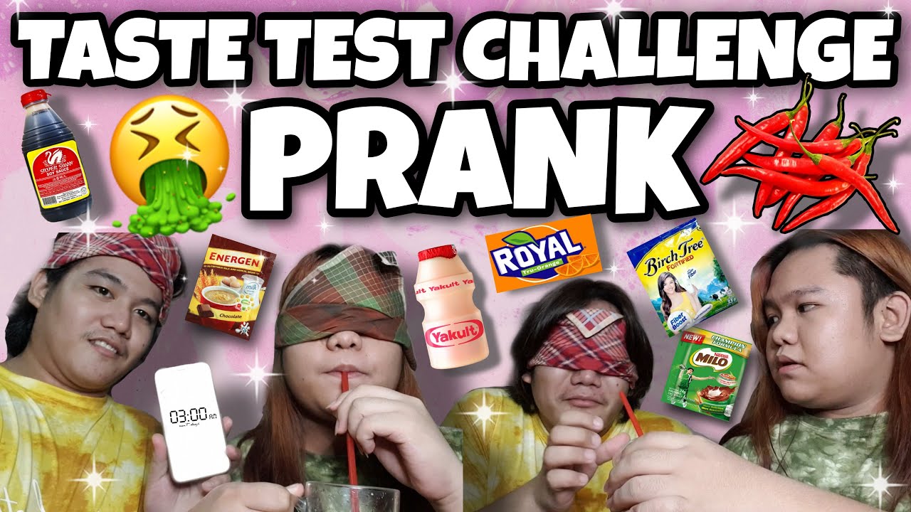 TASTE TEST CHALLENGE PRANK | SOBRANG ANGHANG MGA MARSE | LAPTRIP TO ...