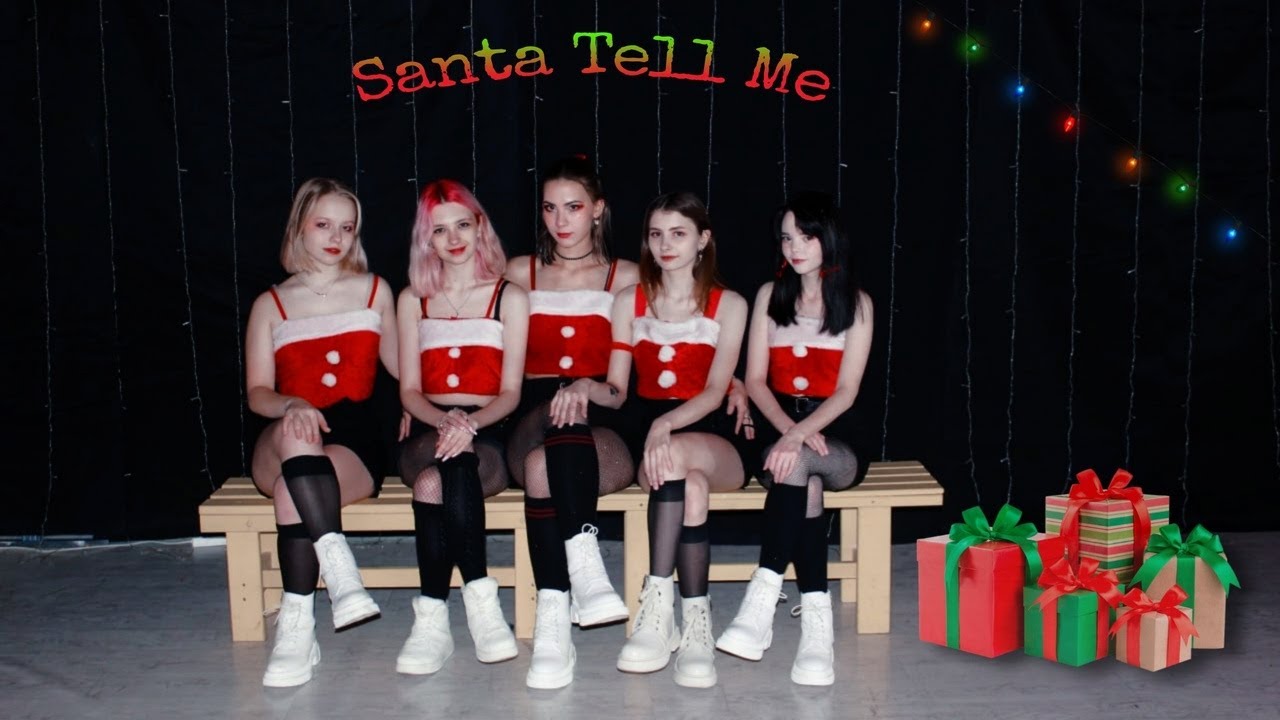 Santa Tell Me (REMIX) - Ariana Grande dance cover by ♛Just ON♛ - YouTube