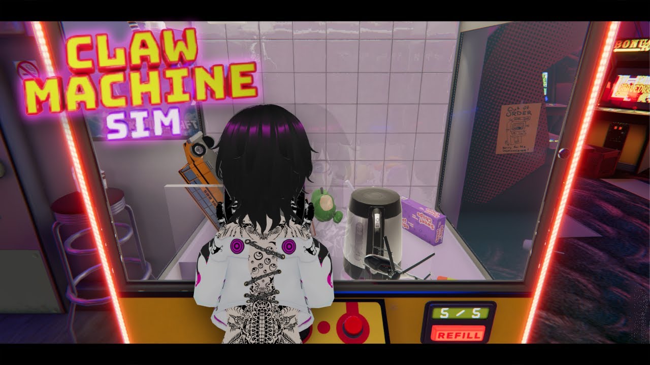 【Claw Machine Sim】永遠にクレーンゲームできるらしい【ゲーム実況】 - YouTube