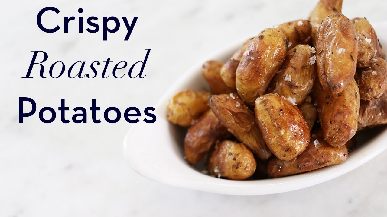 Crispy Roasted Potatoes | Food | Theodore Leaf - YouTube