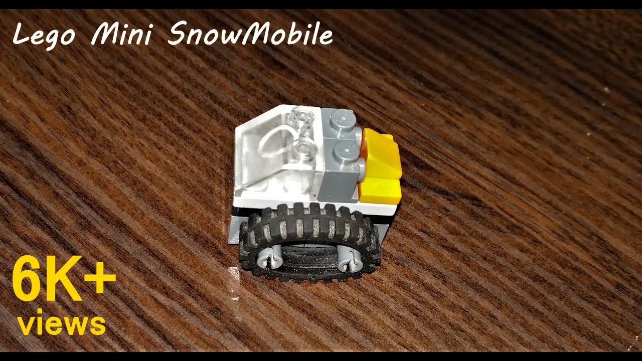 #4 Lego Classic 10696 - Mini SnowMobile - YouTube