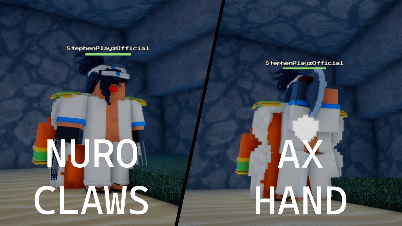 [Pixel Piece] Nuro Claws & Ax Hand Showcase! - YouTube