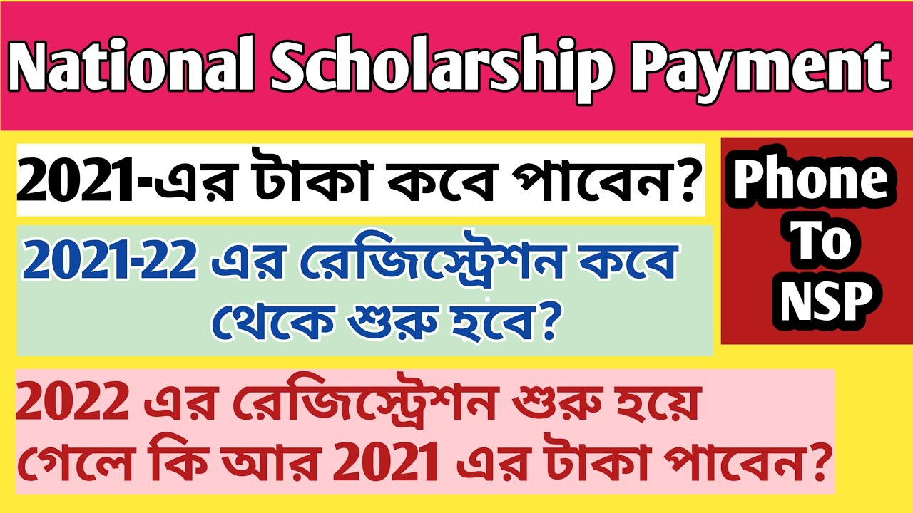 NSP Payment 2021 new update | NSP Payment 2021 | NSP Start New ...
