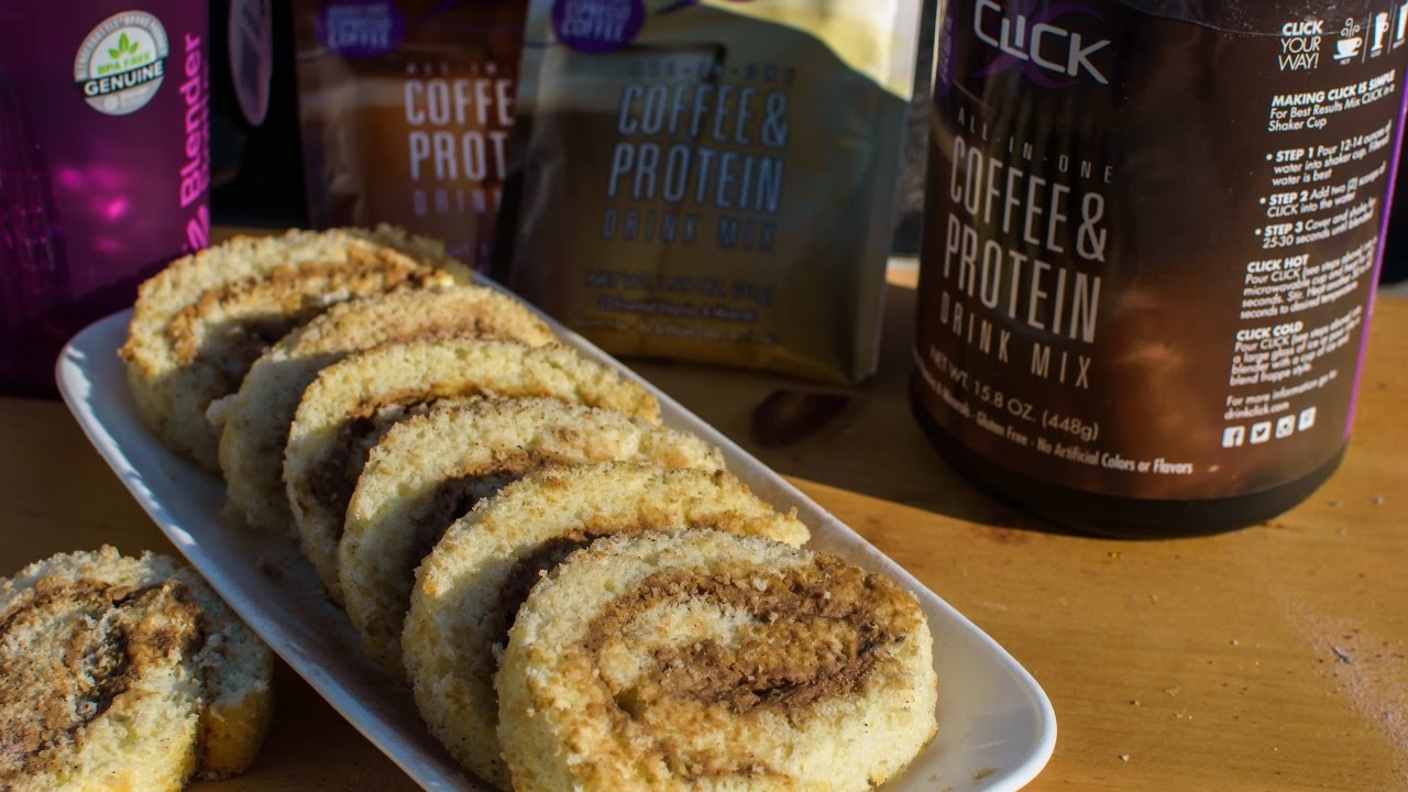 Mocha Swiss Roll - YouTube