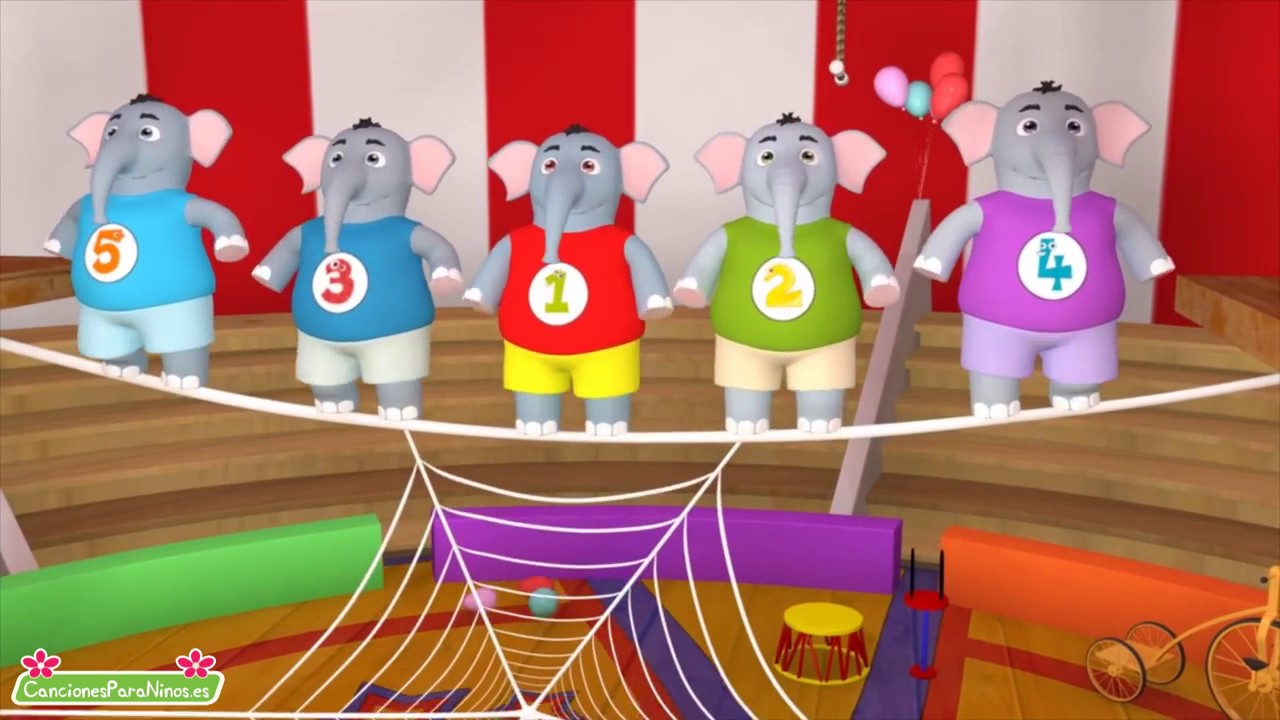 Un Elefante se Balanceaba Canciones Infantiles - YouTube
