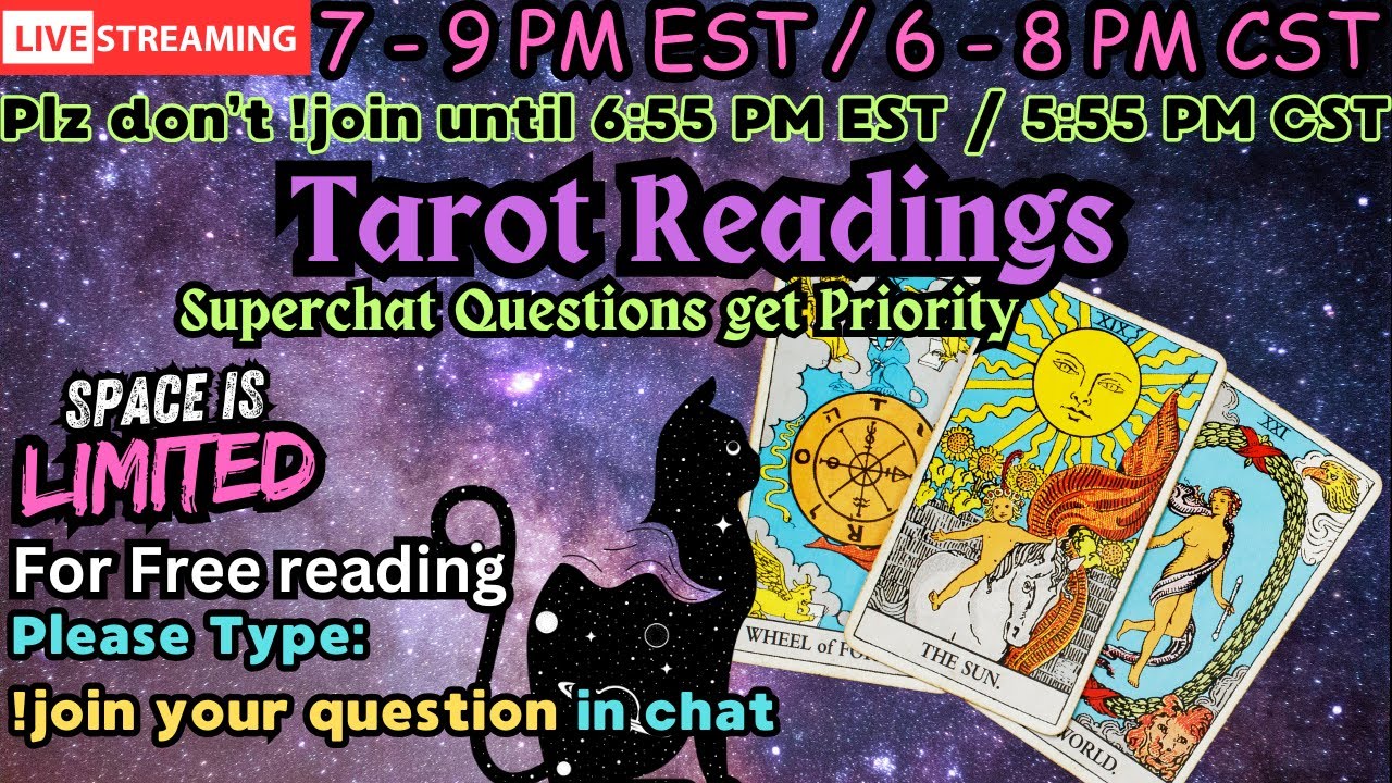 Free Tarot Readings Spiritual Guidance - Intuitive Energy Reader - YouTube