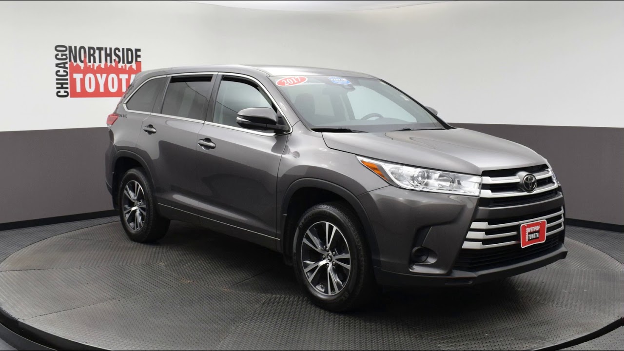 2017 Predawn Gray Mica Toyota Highlander Sport Utility #DN22346A - YouTube